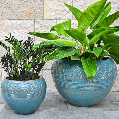 Rustic Deco Aqua | Pots WA